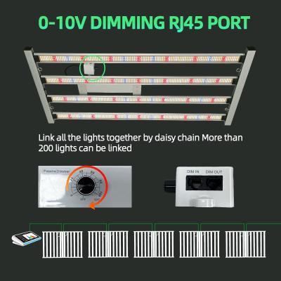 Cina Full Spectrum 4 Bar 400W LED Plant Grow Light all'ingrosso SAMSUNG LM281B+ Commerciale per la coltivazione interna in vendita