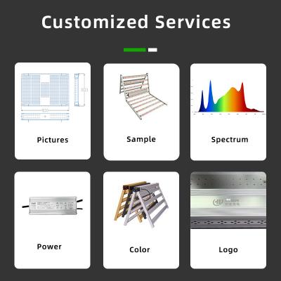 Cina Full Spectrum 4 Bar 400W LED Plant Grow Light all'ingrosso SAMSUNG LM281B+ Commerciale per la coltivazione interna in vendita