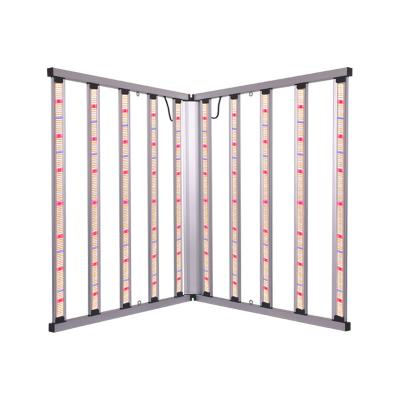 China ANDY Foldable Dimmable 4x6ft 10 Bar 1000W Full Spectrum LED Grow Light for sale