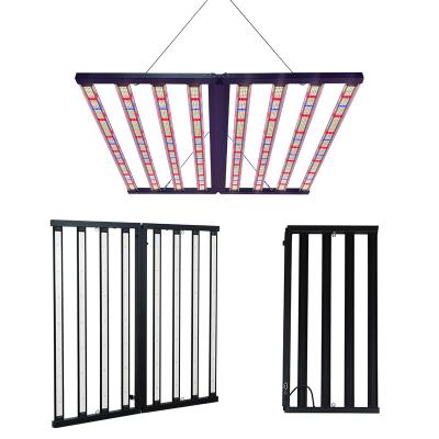 China High PPF Full Spectrum 8 Bars 800W LED Grow Light CE ROHS FCC ETL DLC with SAMSUNG Chips for sale