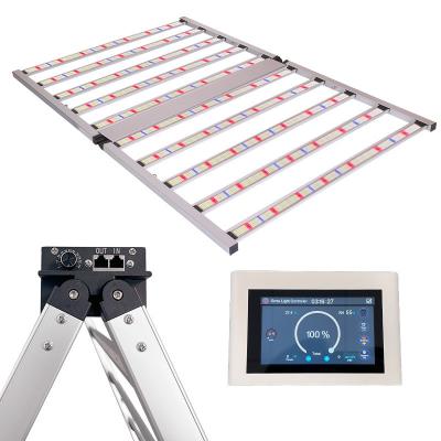 China ANDY Commerciale 4x4 4x6FT 10 Bar LED Plant Grow Light 1000W Alta luminosità Daisy Chain Dimmabile con chip Samsung for sale