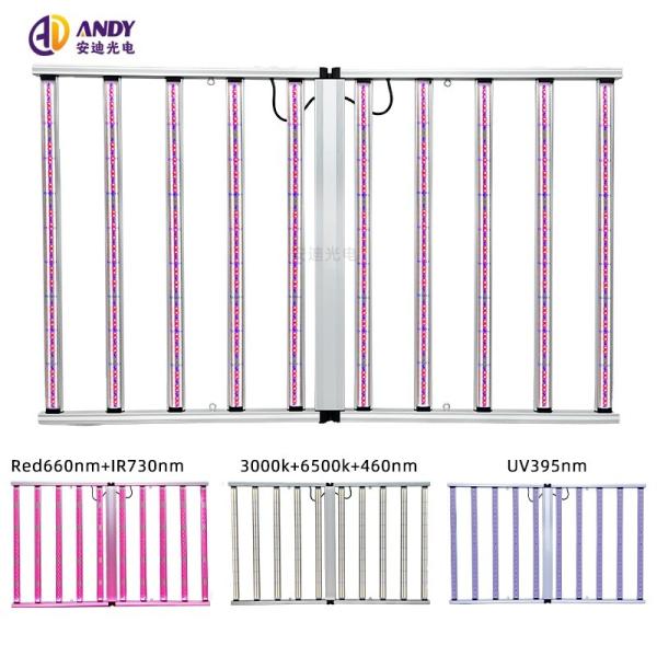 Quality Customized Samsung LM301h Evo Chips Three Channels Dimmable 10 Bar 1100W Led for sale