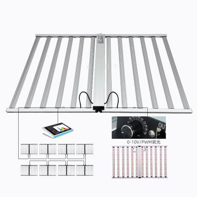 Cina ANDY Full Spectrum LED pieghevole Grow Light 1200W 12 Bar LED Grow Light Dimmabile in vendita