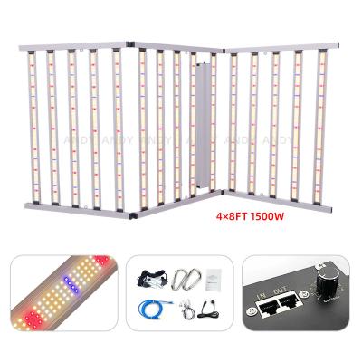 China 1500W 15 Bars Cost Effective Grow Lights Full Spectrum LM301H EVO LED Grow Light for sale