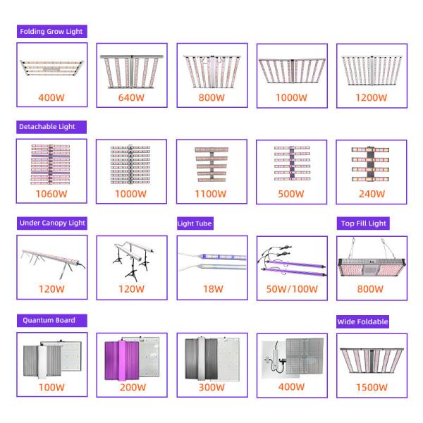 Quality Foldable 1500W Commercial LED Grow Lighting LM301H LM281B Chips Waterproof 15 for sale