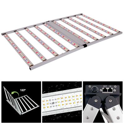 China Commercial High Power LED Grow Light 1000W 4x6ft 10 Bar Full Spectrum Lights For Plants for sale