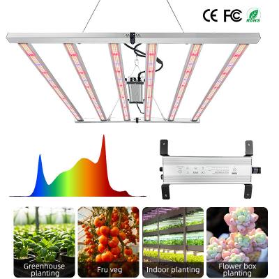 中国 4x4ft 6 Bar 720W フルスペクトル LED 成長ライト 商業栽培 SAMSUNG 室内植物のチップ 販売のため