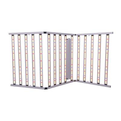 China 15 Bar 1500W Full Spectrum LED Plant Grow Light Fixtures Pieghevole Commerciale for sale