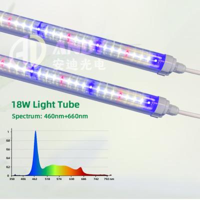 China 4FT 0.9M 1.2M 12W 18W 25W 36W T8 LED Tube Lights Indoor Vertical Farm 6500K 460nm 660nm for sale