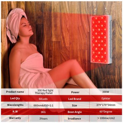 Cina Pannello per terapia a luce rossa a LED 850nm 660nm 300W per corpo e viso in vendita