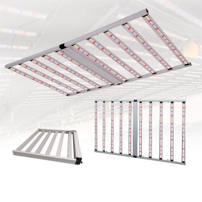 China Lm281b Lm301h 10 Bar 1000W Full Spectrum LED Grow Light Plant For Indoor Greenhouse for sale