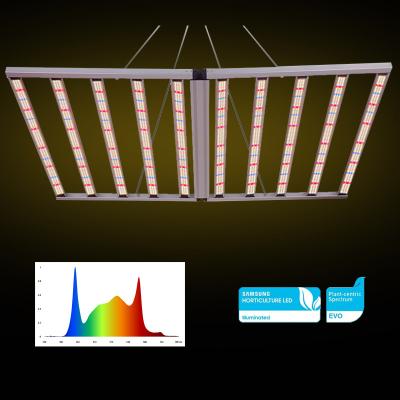 China 1000W Full Spectrum LED Grow Light 4x6ft  For Greenhouse Hydroponic Plants Cultivation for sale