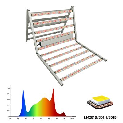 China 4x8ft pieghevole LED Grow Light Dimmabile 15 Bar LED Veg And Bloom Light for sale