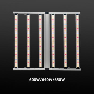 中国 フルスペクトル 4x4ft 6 バー 640W LED 育成ライト 水耕栽培 SAMSUNG LM281B 植物用 販売のため