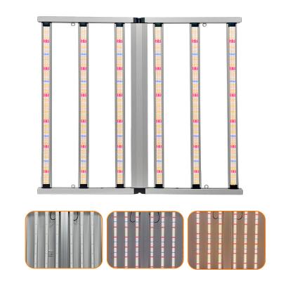 中国 4x4 フィート 110cm 640W LED 植物 成長 光 商用 フルスペクトル 遠赤ランプ 室内用 販売のため