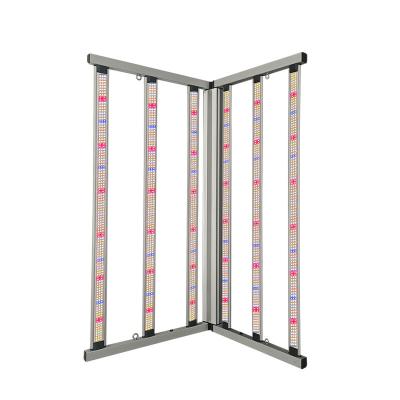 中国 640W LED 植物照明 全スペクトル LED 成長光 工場 折りたたみ 可調化 水栽培室内庭園 販売のため