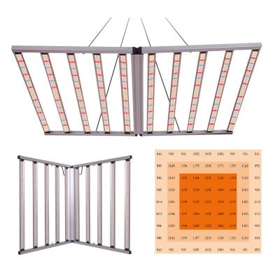 Best sellers Pieghevole Full Spectrum LED Grow Light 1000W Dimmabile Crescita delle piante Blu Rosso Lm281b per interni
