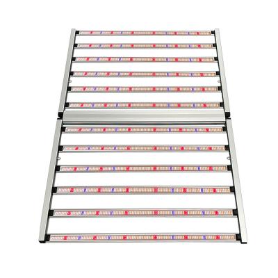 Commerciale pieghevole LED Crescere luce a spettro pieno Lampada idroponica impianto Crescere luce 1200W