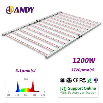 Κίνα Φωτιστικό LED ανάπτυξης 1200W Full Spectrum για φυτά εσωτερικού χώρου προς πώληση