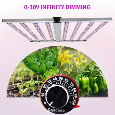 China 800 Watt Full Spectrum LED Grow Light with 3-Year Warranty and 50000 Hours Working Time for High PPF Output for sale
