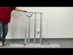 640W LED Plant Lighting Full Spectrum LED Grow Light Fabbrica pieghevole dimmabile giardino interno idroponico