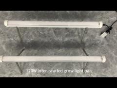 조정 가능한 스펙트럼 LED 성장 조명 4ft 100W 120W 150W 전체 스펙트럼 LED 성장 조명