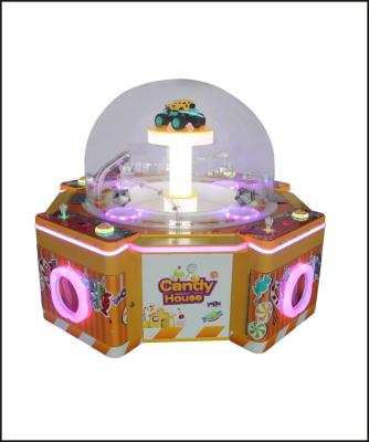 China 1-4 Players Redemption Arcade Machines Dug Sugar Candy House Yellow Color Iron Material for sale