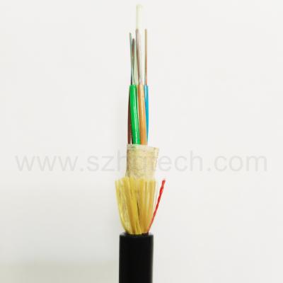 중국 옥외 ADSS 광학 섬유 케이블 24 48의 핵심 PE 외부 재킷 보장 2 년 판매용