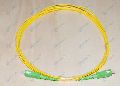 China SC / Apc Fiber Optic Jumper Interchangeability ≤0.2dB Various Boot Sizes Available for sale