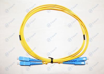 중국 UPC 닦는 광섬유 잠바/광학적인 접속 코드 좋은 온도 안정도 판매용