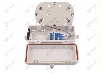 China SC UPC FTTH Splitter Box 4 Cores Waterproof Ultra Violet Resistant For CATV System for sale