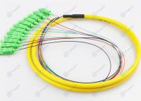 China Bundle Type SC Fiber Optic Pigtail Fan Out Single Mode High Temperature Stability for sale