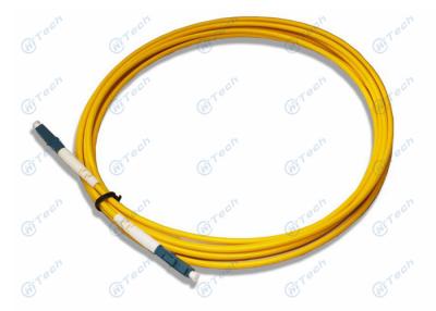 China Simplex Fiber Patch Cord Single Mode LC-LC Fiber Optic Jumper for sale