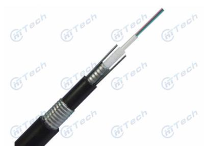 중국 옥외 광학 섬유 케이블 중앙 느슨한 관 두 배 강철 테이프 쉬운 임명 판매용