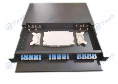 중국 24 공항 SC 광섬유 플러그반을 미끄러지게 하는 FTTH 19 " 판매용