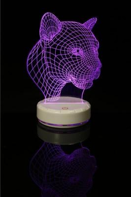 China Animal Designs Acrylic 3D LED Night Light    rechargeable and remote control for many colors for sale
