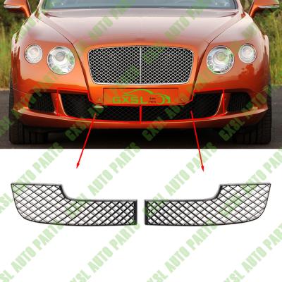 Китай Черный передний бампер сетка Внутренняя решетка для Bentley Continental Gt 6.0 2012-2015 OEM 3W3807681B 3W3807681F 3W3807682B 3W3807682F продается