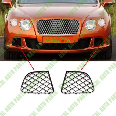 China Black Front Bumper Mesh Outer Grille For Bentley Continental Gt 6.0 2012-2015 OEM 3W3807683B 3W3807683F 3W3807684B 3W3807684F for sale