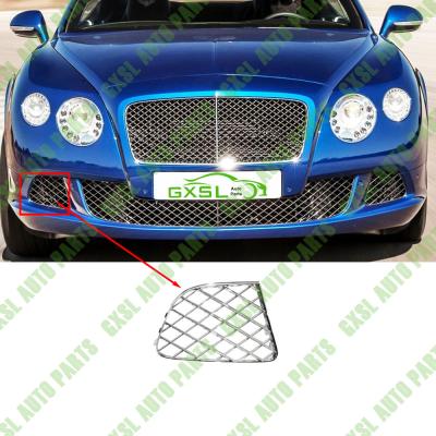 Cina Griglia esterna reticolare del paraurti anteriore a cromo destro per Bentley Continental Gt 6.0 2012-2015 OEM 3W3807684J in vendita