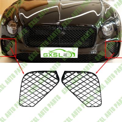 Cina Per Bentley Continental GT GTC 2020 Guida dell'aria del paraurti anteriore sinistra destra Griglia nera senza ACC OEM 3SD807684 3SD807683 in vendita