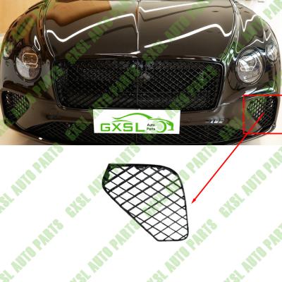 Cina Per Bentley Continental GT GTC 2020 Guida anteriore del paraurti Air Guida sinistra griglia nera senza ACC OEM 3SD807683 in vendita