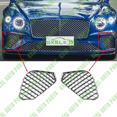 Cina Per Bentley Continental GT GTC 2020 Guida dell'aria del paraurti anteriore sinistra destra Griglia cromata senza ACC OEM 3SD807684C 3SD807683C in vendita