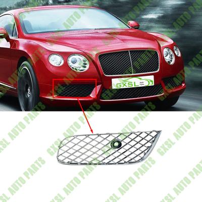 China Para Bentley Continental Gt & Gtc V8 4.0 2012-2015 Grelhas de pára-choque direito cromadas OEM 3W3807648B 3W3807648C à venda