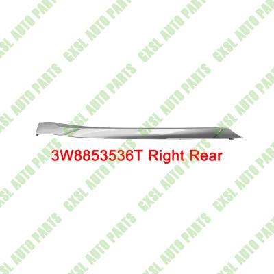 Cina Per Bentley Continental GT 2013-2017 Corporazione di taglio destro Parte di cromo di coppiera posteriore Strip di protezione OEM 3W8853536T 3W8853536AA in vendita
