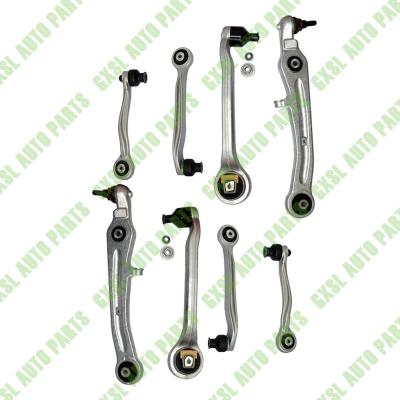 Cina Per Bentley Continental & Flying Spur 2004-2019 Left Right Front Upper & Lower Control Arms Kit OEM 3W0407151B 3W0407693 3W0407694 3W0407505 3W0407506 3W0407509 3W0407510 in vendita