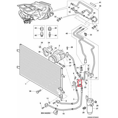 China For 2004-2018 Bentley Continental Gt Gtc & Flying Spur AC Pressure Valve Sensor Switch OEM 3D0959126A 3D0959126B for sale