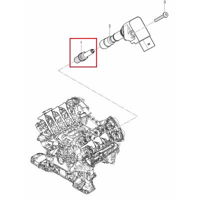 Cina Per Bentley Continental GT 2012-2016 V8 Spark Plugs OEM 06K905601M 079905626G 079905626M in vendita