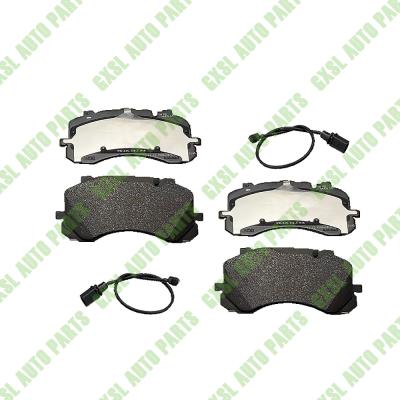 Cina Per Bentley Bentayga Pad e sensori del freno anteriori KIt OEM 4M0698151AE 4M0698151AK 4M0615121R 4M0615121S 4M0615121AB in vendita