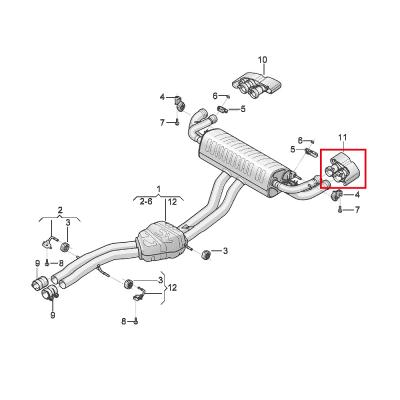 Cina Per Bentley Bentyga V8 OEM 36A253681A in vendita