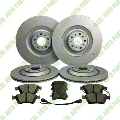 Cina Per Bentley Continental Gt & Flying Spur Pad e rotori del freno anteriori e posteriori OEM 3W0615301K 3W0615301R 3W0698151AA 3W0698151P 3W0698451J 4E0615601L in vendita